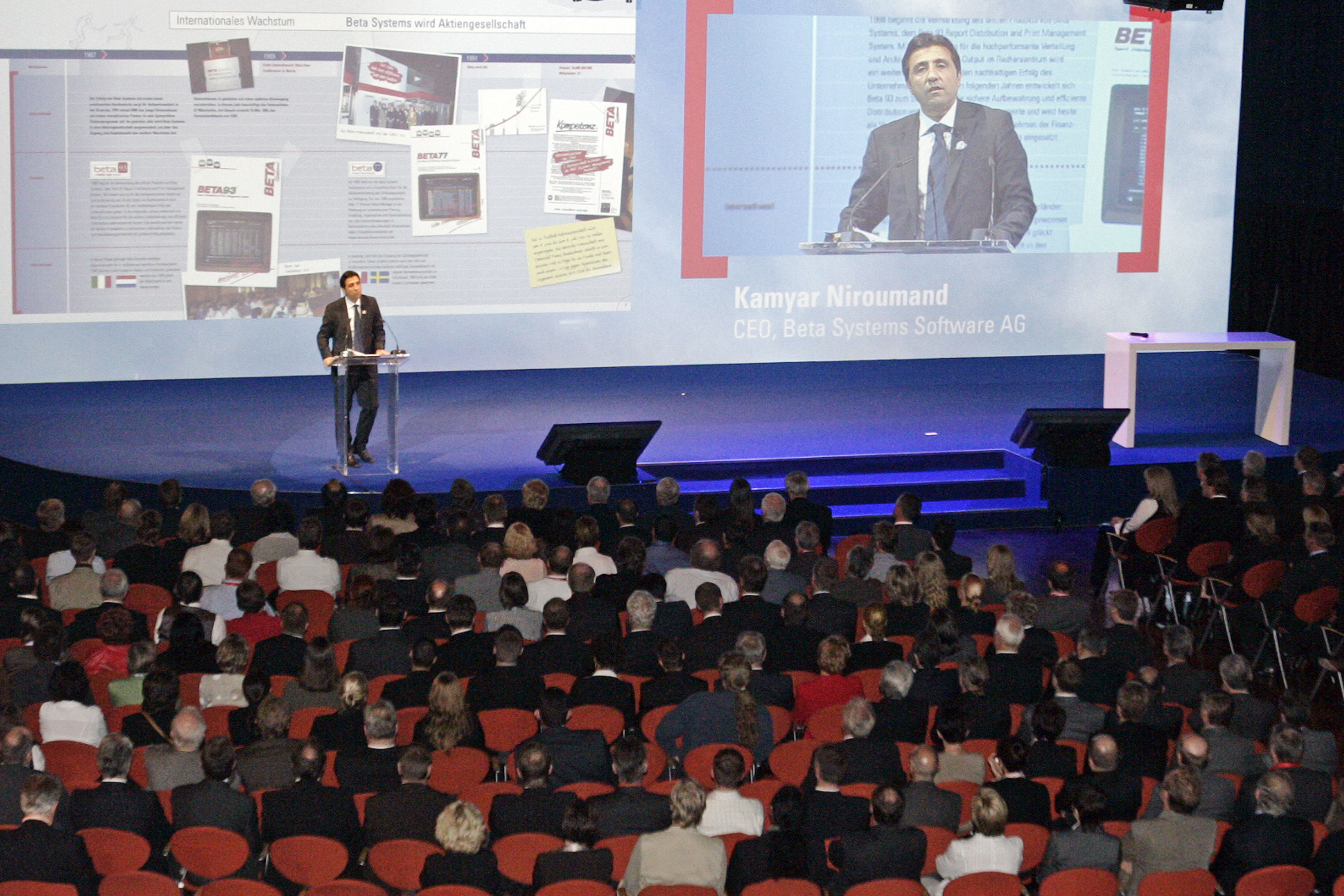 Die Beta Systems Software AG feierte heute in Berlin mit 600 Gästen aus ...